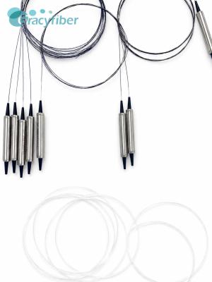 China 1x2 Fused PM Fiber Standard Coupler 1020nm 50/50 Splitting Ratio Low Insertion Loss for sale