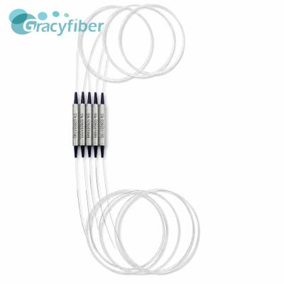 China OEM 1x2 2x2 Filter PM Fiber Coupler 1310/1550nm 50/50 10/90 Splitting Ratio Panda Fiber High ER for sale