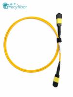 China Polarization Maintaining PM MPO Fiber Patch Cord Low Insertion Loss 0.25dB High Return Loss 55dB for sale