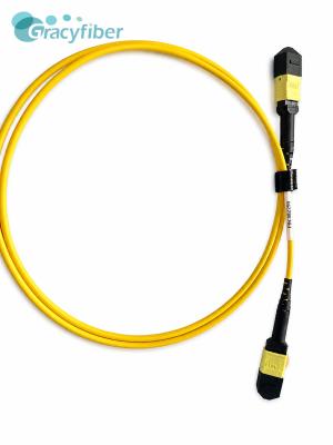China PM MPO Polarization Maintaining Fiber Patch Cable 8F 12F 16F 1310nm 1550nm for Fiber Lasers for sale