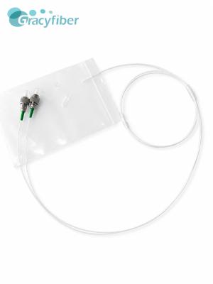 China Single Channel Fiber Array 1CH SMF-28e 8 Degree APC Polish Quartz Block 2.5x2.5x7.9mm High RL >55dB for sale
