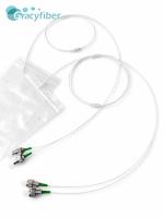 China 1CH SM Fiber Array, Single Channel Fiber Array Block, Quartz Glass FA for sale
