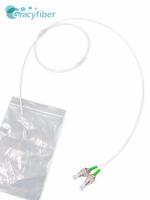 China 1CH Single Mode Fiber Array Block 127μm Pitch 8° Angle FC-APC Connector SMF-28e 1m for sale