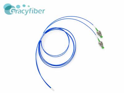 China 1CH SM Fiber Array 0° Flat Polish Quartz Block 2.5x2.5x7.9mm Corning SMF-28e FC/PC Low IL 0.3dB High RL 55dB for sale