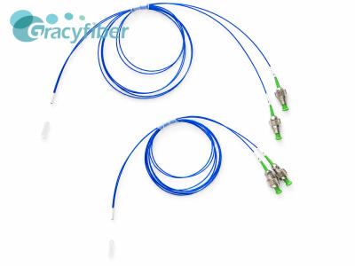 China Custom 16CH PMFA Block 12x3.5x2mm Slow Axis Aligned FC/APC PM1550 2m Blue Tube Coherent Optical Component for sale