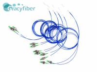 China 14CH PM Fiber Array 127μm Pitch 0° Polishing Low IL ≤0.3dB Corning PM1550 for sale