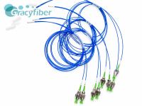 China 1CH PM Fiber Array, Single Channel PMFA, Polarization Maintaining FA, Corning PM1550 Fiber Array for sale