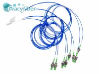 China 1CH PM Fiber Array, Single Channel PMFA, Polarization Maintaining FA, Corning PM1550 Fiber Array for sale