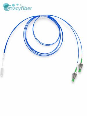 China Custom 1CH PMFA Block 0.753mm Thickness Slow Axis Aligned FC/APC PM1550 Fiber for Coherent Communication for sale
