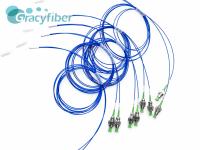China Custom 16CH PMFA Block 12x3.5x1.5mm Slow Axis Aligned FC-APC PM1550 0.9mm Blue Tube Telecom Component for sale