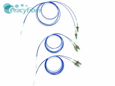 China 8CH PM Fiber Array Polarization Maintaining FA Corning PM1550 250μm Pitch 0° Polishing FC/APC for sale