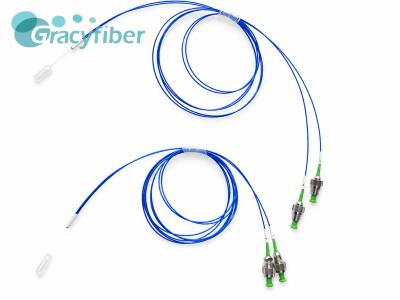 China 24CH PMFA Polarization Maintaining Fiber Array 127μm 0° Corning PM1550 FC/APC for sale