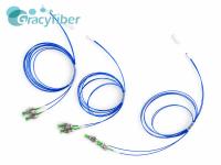China 24-Channel Polarization Maintaining Fiber Array 127μm Pitch Quartz Substrate PM1550 FC/APC for sale