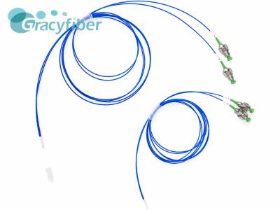 China 0 Degree PM Fiber Array, 250μm Pitch PMFA, Slow Axis Alignment Key PMFA, PM II Alignment Fiber Array for sale