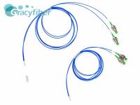 China 8 Channel Polarization Maintaining Fiber Array PM980XP 250μm Pitch 0 Degree Low IL 0.3dB PMFA for sale