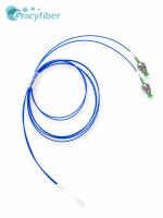 China Custom 8CH PM Fiber Array PMFA 127um Channel Spacing Slow Axis Aligned FC-APC Compact 10x2.5x2.5mm for sale
