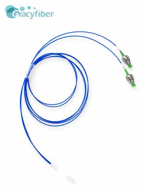 China Custom 8CH PM Fiber Array PMFA 127um Channel Spacing Slow Axis Aligned FC-APC Compact 10x2.5x2.5mm for sale