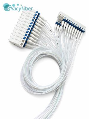 China 32 Channel 100GHz Gaussian DWDM AAWG Module C22 C53 Low Loss SC APC Fiber Optic Mux Demux ABS Box for sale