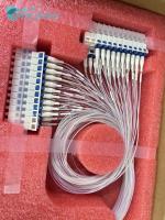 China 48CH 100GHz DWDM AAWG Module Flat Top C15 C62 Low Loss Fiber Optic Mux Demux LC UPC for sale