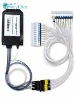 China 40 Channel 100GHz Flat Top DWDM AAWG Module C15 C34 C41 C60 LC UPC Fiber Optic Multiplexer Demultiplexer for sale