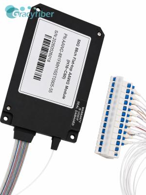 China 40CH 100GHz DWDM AAWG Module Flat Top C15 C34 C41 C60 Mux Demux Low Insertion Loss LC UPC SC UPC for sale