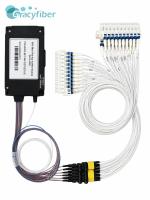 China 32CH 100G DWDM AAWG Module Gaussian C21 C52 1310nm FWDM Mux Demux Low Insertion Loss LC UPC for sale