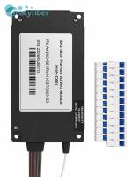 China 32CH 100G DWDM AAWG Module Gaussian C21 C52 1310nm FWDM Mux Demux Low Insertion Loss LC UPC for sale
