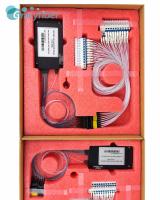 China 40CH Flat Top AAWG DWDM Module 100GHz C16 C55 Mux Demux FC APC for Data Center for sale