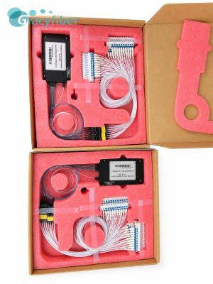 China 48CH 100GHz Gaussian DWDM AAWG Module C14-C61 1510nm CWDM Port Low IL 3.5dB LC/UPC 120x80x18mm ABS for sale