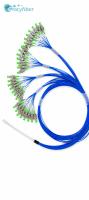 China 32 Channel PM Fiber Array Polarization Maintaining 127um Pitch for Silicon Photonics Optical Coupling for sale