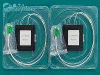 China 1310 1490 1550nm FWDM Module 2CH Fiber Optic Filter Low Insertion Loss High Isolation for PON FTTx CATV for sale