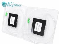 China Dual 1x2 FWDM Cascaded Module 1260-1600nm Pass 1650nm Reflect LC APC for PON FTTx Monitoring for sale