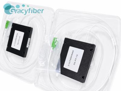 China 12x1x2 FWDM Module 1650nm OTDR Reflect 1260-1620nm Pass LC APC MPO APC Fiber Optic WDM Filter for Optical Line Monitoring for sale