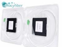 China Dual 1x2 FWDM Cascaded Module 1260-1600nm Passband 1640-1660nm Reflect LC APC Fiber Optic WDM for PON FTTx Monitoring for sale