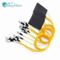 China Dual 12CH O Band LWDM Mux Demux LGX Module Low Insertion Loss SMF 28e LC UPC for Optical Transmission Network for sale