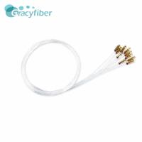 China Mini Single Fiber Collimator LC UPC 1260-1620nm Low Insertion Loss 0.3dB Corning LBL Fiber for Optical Module for sale