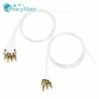 China Mini Single Fiber Collimator LC UPC 1260-1620nm Low Insertion Loss 0.3dB Corning LBL Fiber for Optical Module for sale