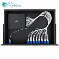 China C Band 32CH 150GHz AAWG Mux Demux Module Low Loss LC UPC for DWDM 800G ZR Optical Transmission for sale
