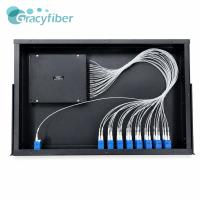China C Band 32CH 150GHz AAWG Mux Demux Module Low Loss LC UPC for DWDM 800G ZR Optical Transmission for sale