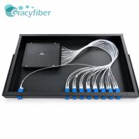 China 32 Channel 150GHz DWDM AAWG Module 800G ZR Mux Demux C14.5 C61 LC UPC 19 Inch 1U Rack Mount for sale