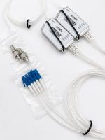 China 4 Channel Compact CWDM Mux Demux 1271 1291 1311 1331nm Low Loss Fiber Optic Module for sale