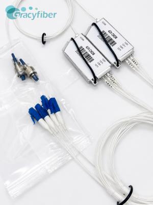 China 4 Channel Compact CWDM Mux Demux 1271 1291 1311 1331nm Low Loss Fiber Optic Module for sale