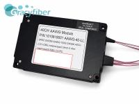 China 40CH 100GHz DWDM AAWG Module AAWG 40 LL Flat Top C21 C60 Low Loss Fiber Optic Mux Demux LC UPC for sale