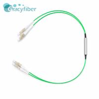 China 1x2 Tap WDM MM T50 R50 850 950nm OM5 Multimode Fiber Coupler LC UPC Low Loss for Optical Monitoring for sale