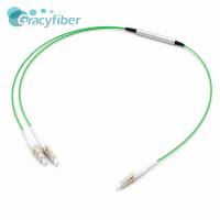 China 1x2 MM Tap WDM Module 850 950nm T50 R50 OM5 Multimode Fiber Tap Coupler Low Loss LC UPC Connector for sale