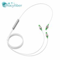 China PM1310 1x2 PLC Splitter 50 50 Polarization Maintaining Optical Splitter Low Insertion Loss High Return Loss FC APC for sale