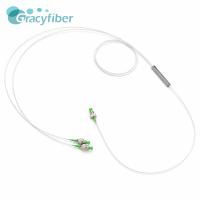 China PM1310 1x2 PLC Splitter 50 50 Polarization Maintaining Optical Splitter Low Insertion Loss High Return Loss FC APC for sale