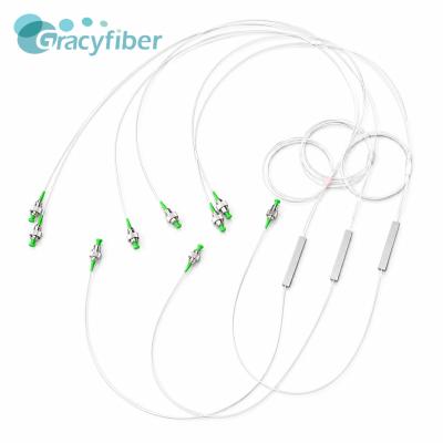 China PM1310 1x2 PLC Splitter 50 50 Polarization Maintaining Optical Splitter Low Insertion Loss High Return Loss FC APC for sale