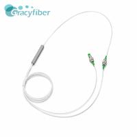 China Polarization Maintaining 1x2 PLC Splitter PM1310 Panda Fiber FC APC Low Loss High Extinction Ratio for Optical Instrument for sale