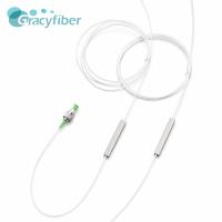 China 1x2 PM PLC Splitter 1310nm 50 50 Polarization Maintaining Fiber Splitter Low Insertion Loss High PER FC APC for Optical System for sale